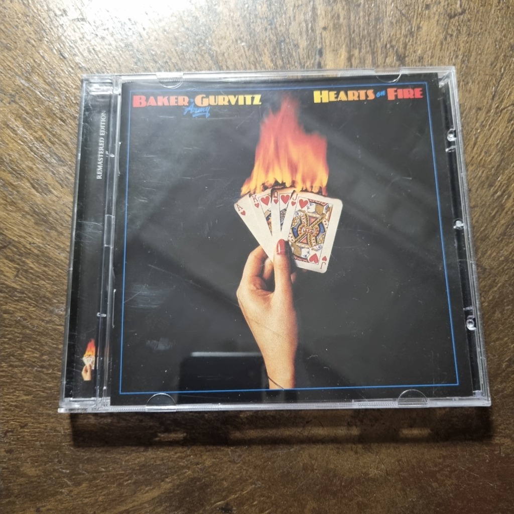 BAKER GURVITZ ARMY Hearts On Fire UK 1976 CD unoffic prog hard blues ...