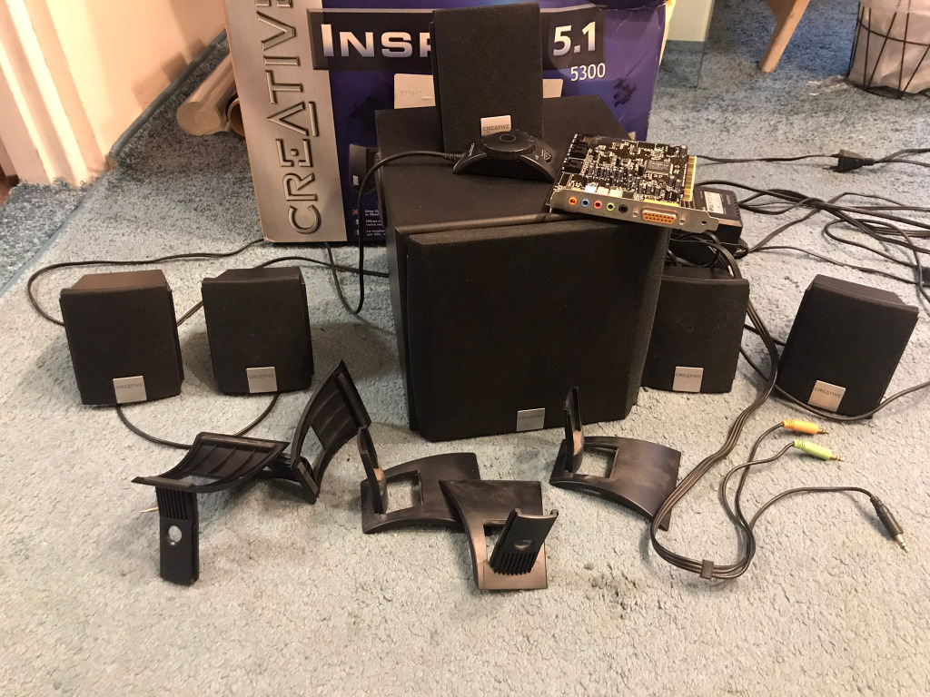 Creative Inspire 5.1 5300 + Sound Blaster Live! | Jaworzno | Kup teraz ...
