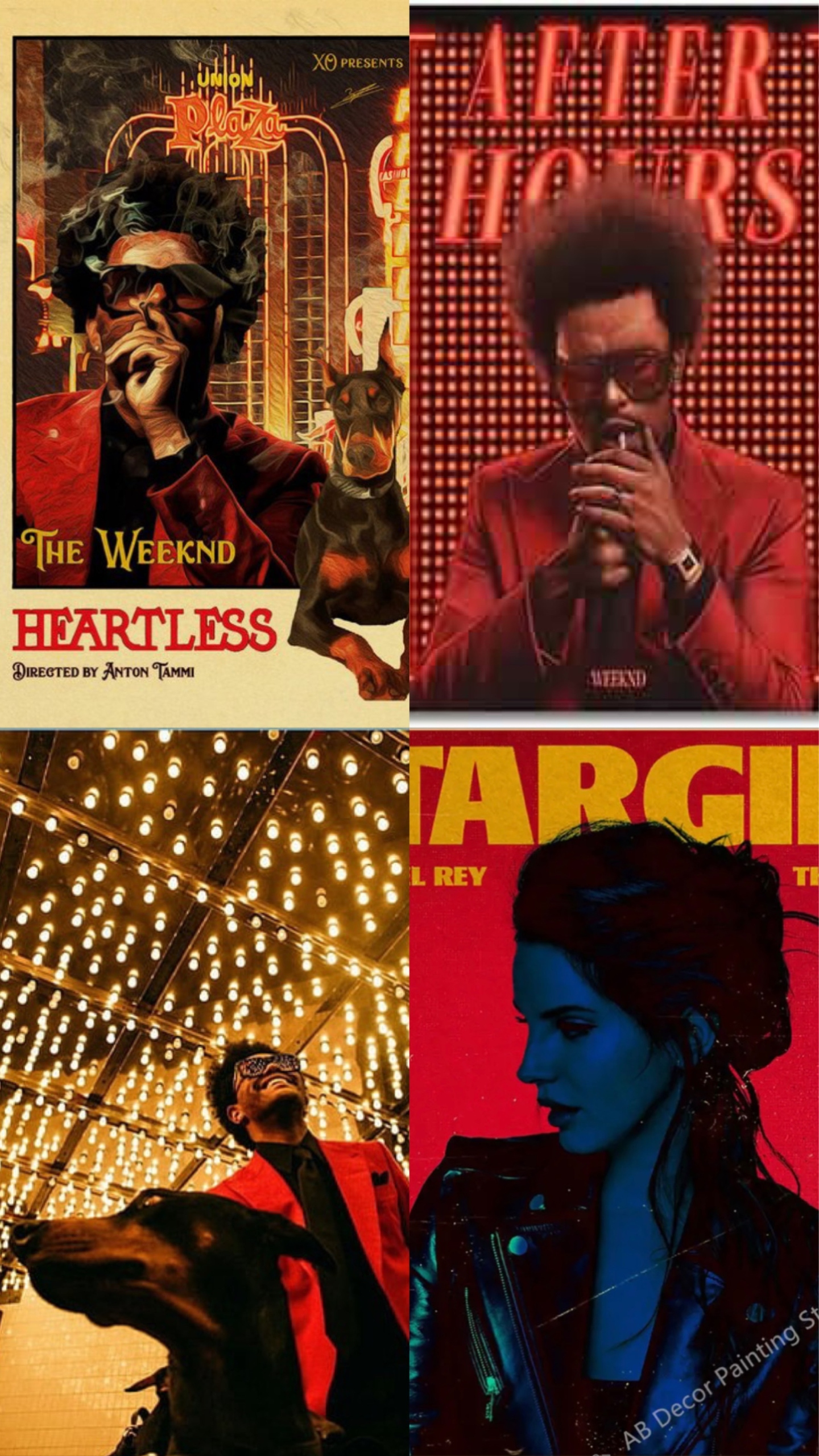 Plakat the weeknd starboy lana del rey star girl | Sława | Kup teraz na ...