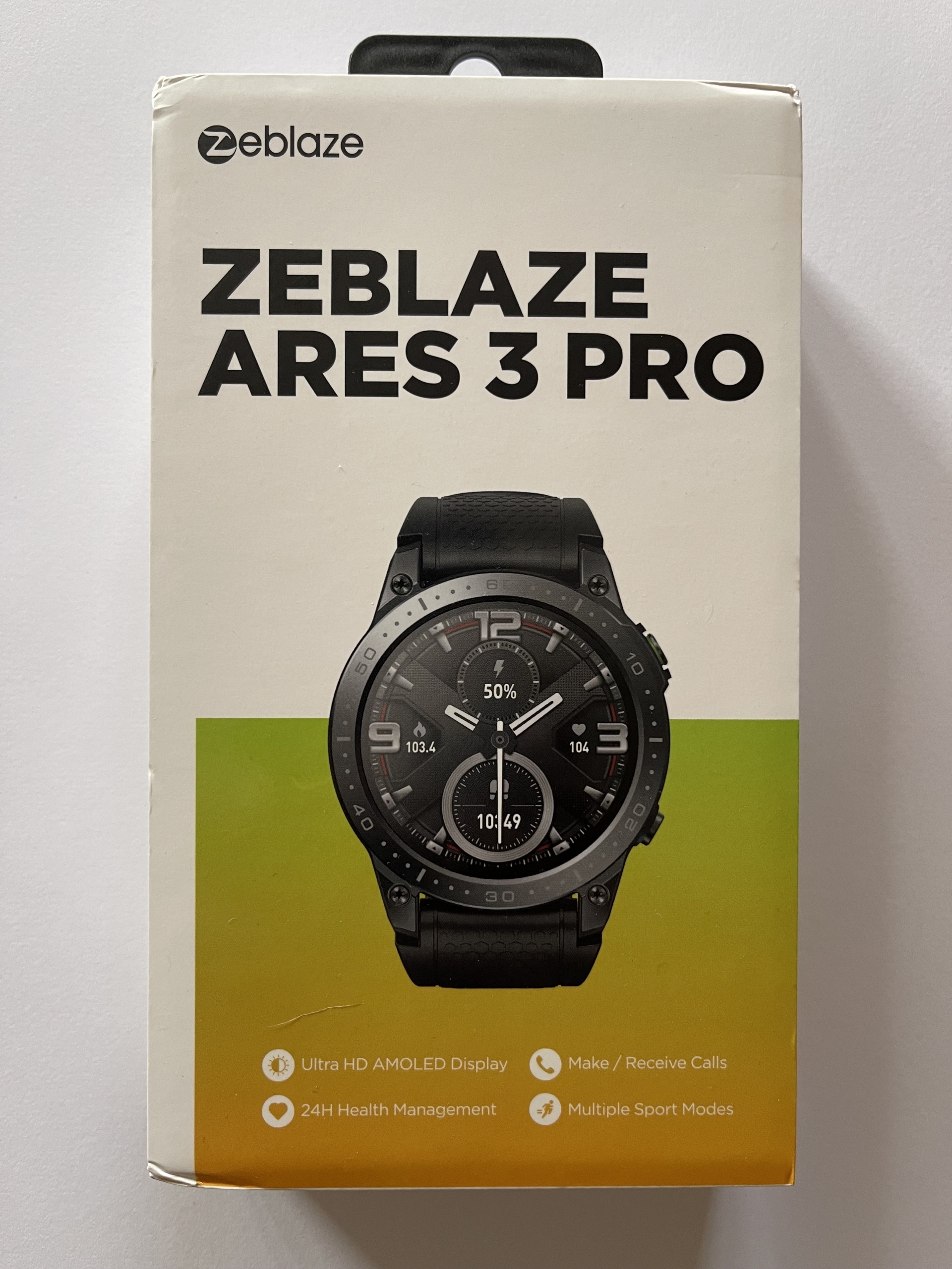 Smartwatch Zeblaze Ares 3 Pro Amoled PL nowy model | Lubin | Kup teraz na Allegro Lokalnie