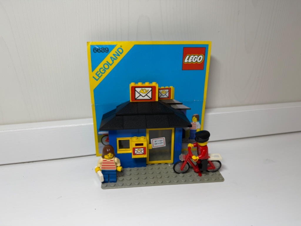 LEGO clac town 6689 PostStation | ŁÓDŹ | Kup teraz na Allegro Lokalnie