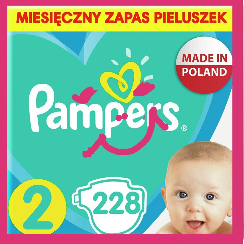 OKAZJA Pampers Active Baby 2 Mini 48kg 228 szt | Warszawa | Kup teraz ...