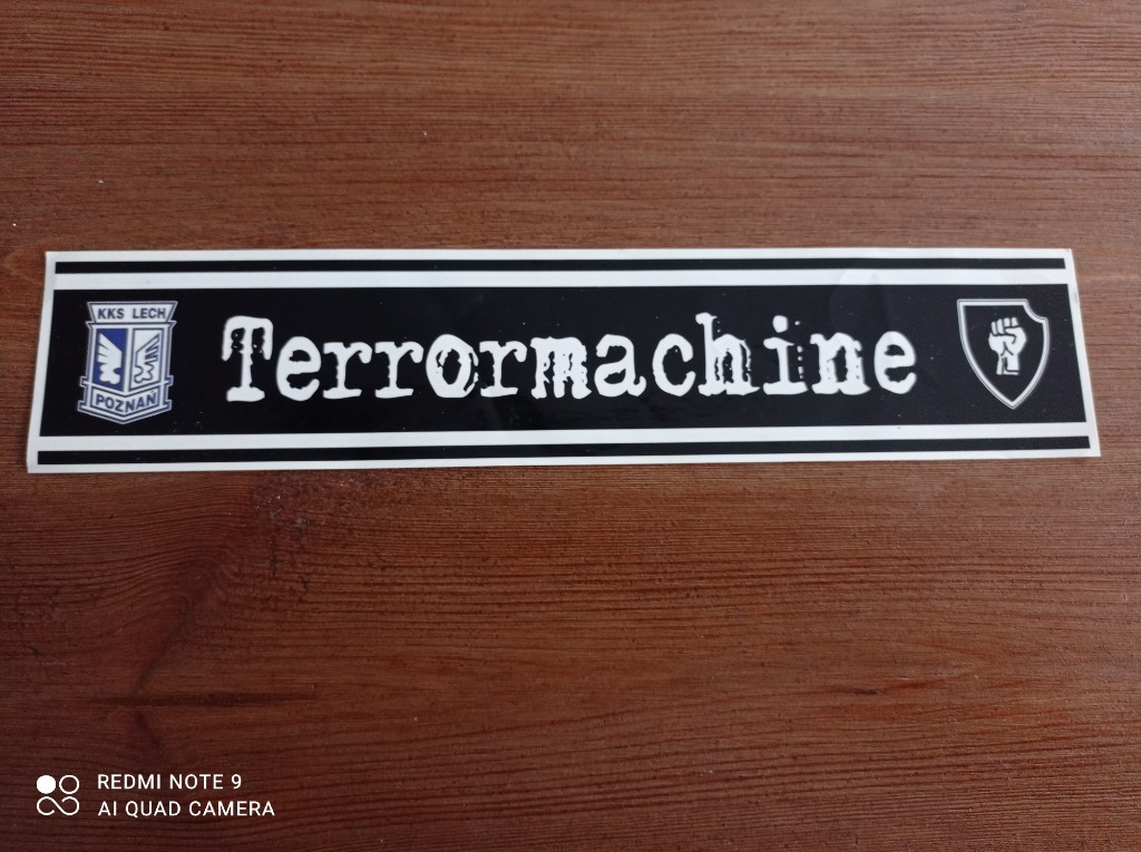 Vlepki Lech Poznań Terrormachine 2 Cracovia Arka | Śrem | Licytacja na ...