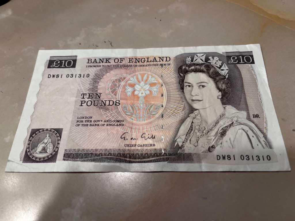 Banknot 10 Gbp | Chojnice | Licytacja na Allegro Lokalnie