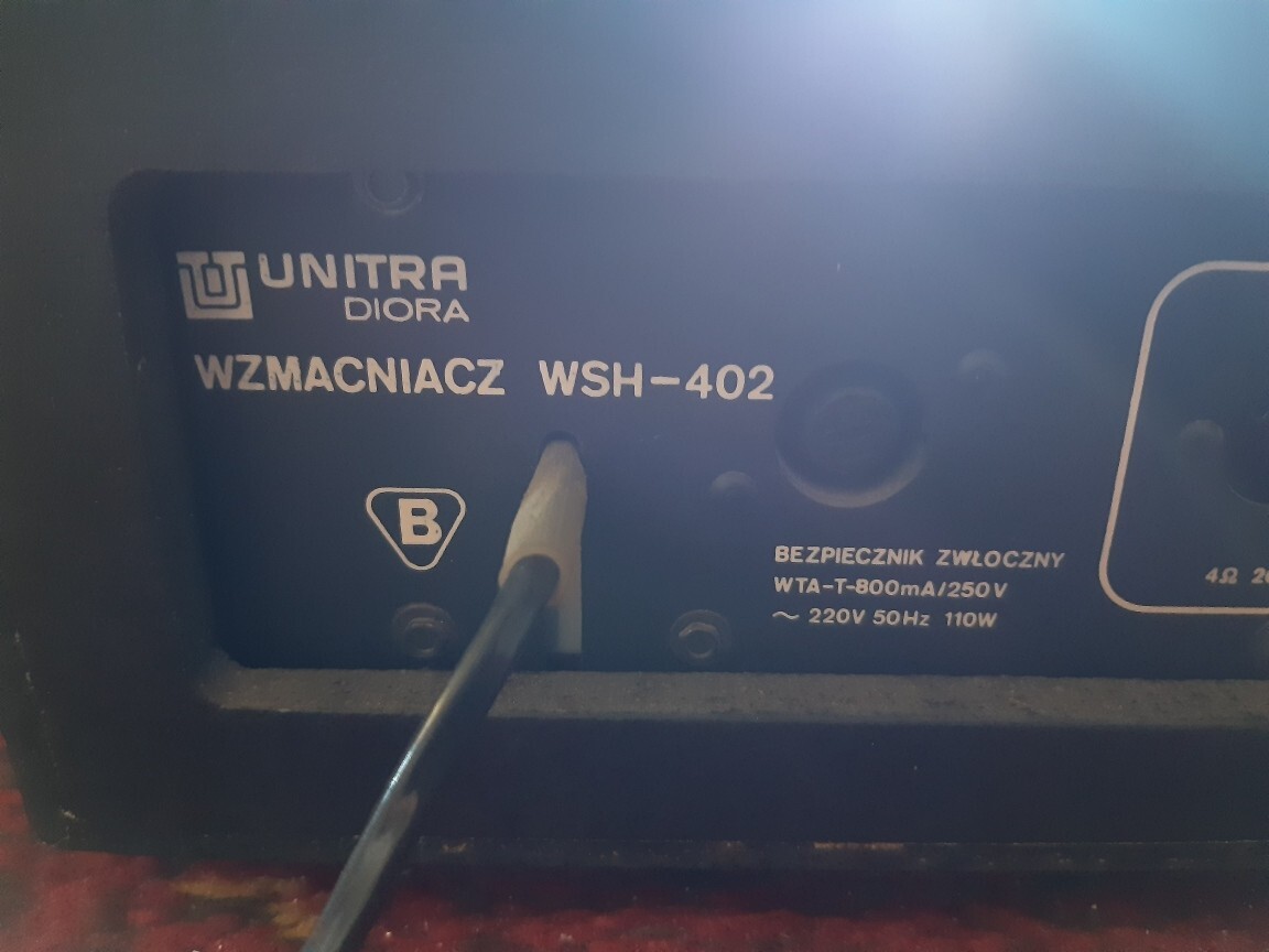 Wzmacniacz Unitra Wsh - Niska cena na Allegro.pl