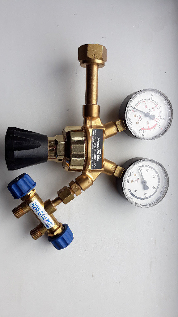 Reduktor ARGON CO2 AIR PRODUCTS + ZAWÓR R2W G1 4 | Bełchatów ...