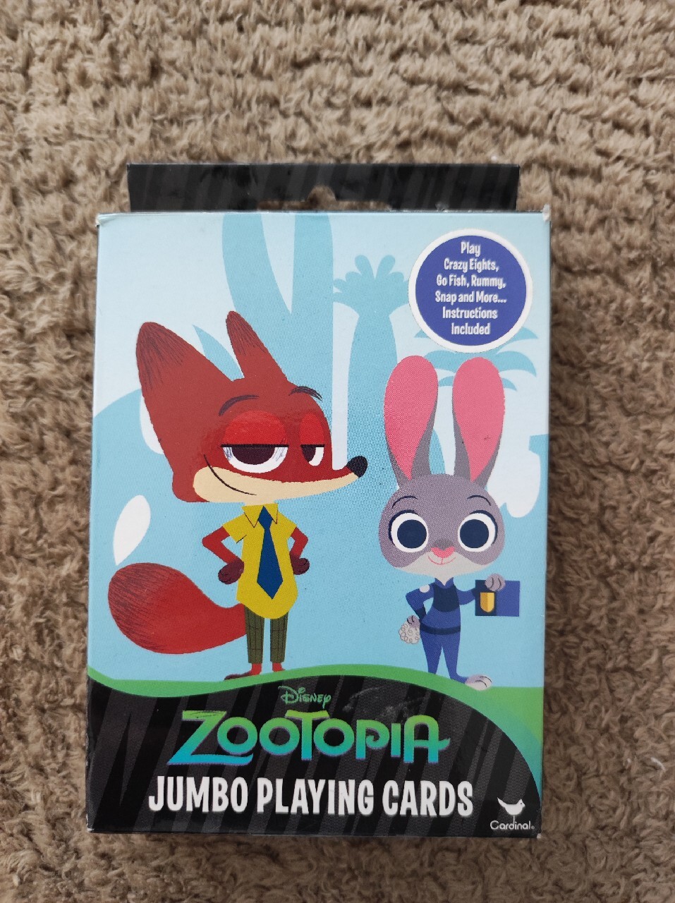 ZOOTOPIA PLAYING CARDS DISNEY KARTY DO GRY | Szczecin | Kup teraz na ...