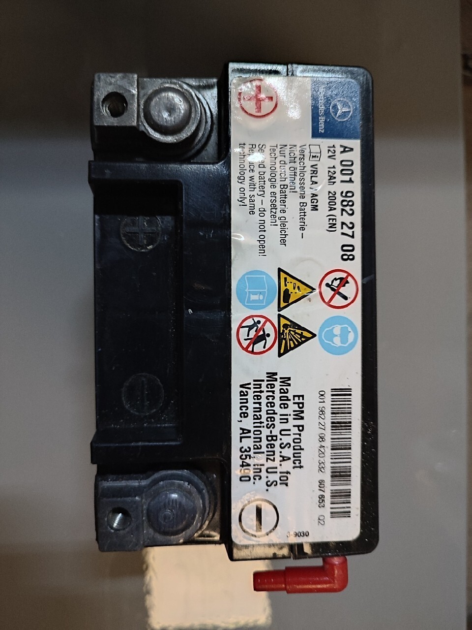 Mercedes Benz Akumulator Dodatkowy Agm A0019822708 | Legnica | Kup ...