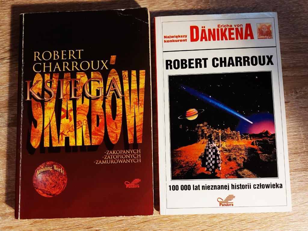 Robert Charroux - Księga skarbów / 100 000 lat nieznanej historii ...