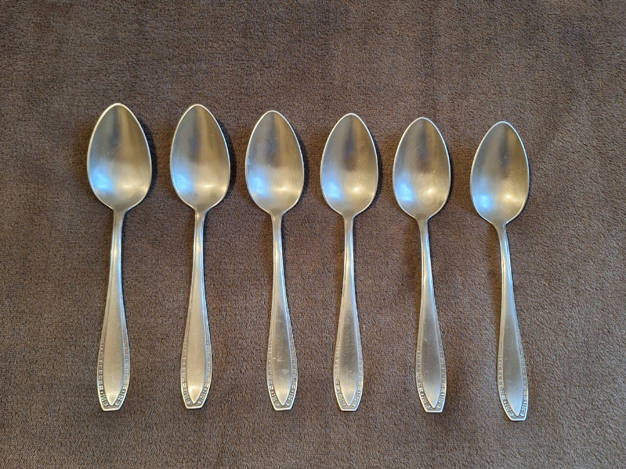 SREBNE ŁYŻKI OBIADOWE WELLNER ALPACCA 6 szt | Wołczyn | Kup teraz na ...