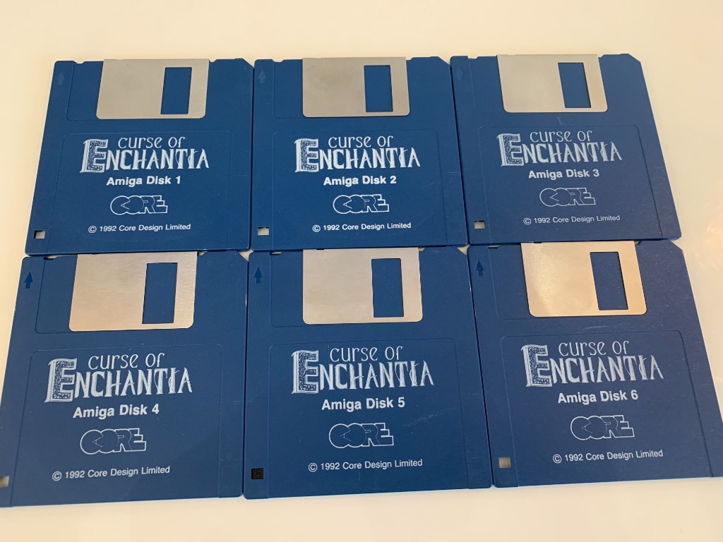 Curse of Enchantia Amiga 1Meg Dyskietka 3.5” Kompl | Biala Podlaska ...