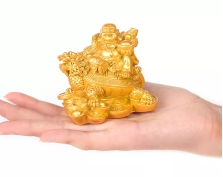 Figurka Bogatego Buddy Złota | Oborniki Śląskie | Kup teraz na Allegro Lokalnie