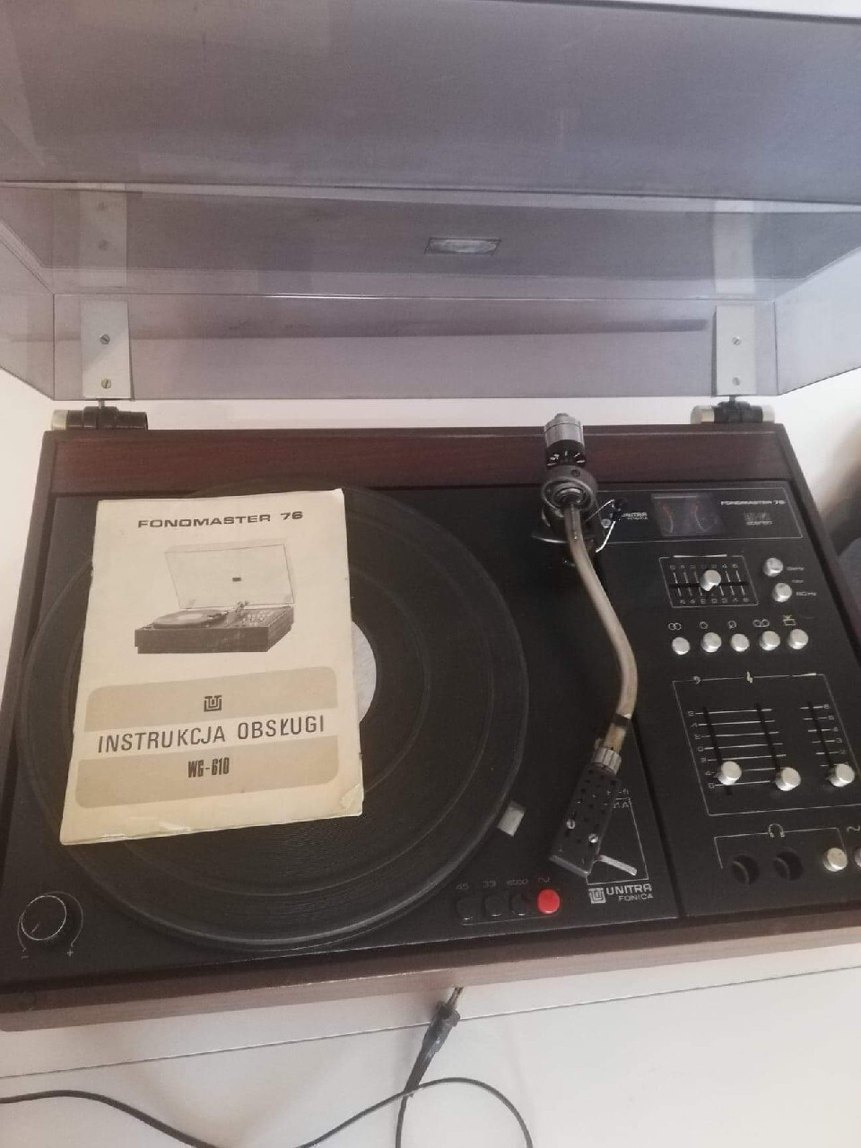 Gramofon Unitra Fonomaster 76 z zestawem płyt | Kraków | Kup teraz na ...
