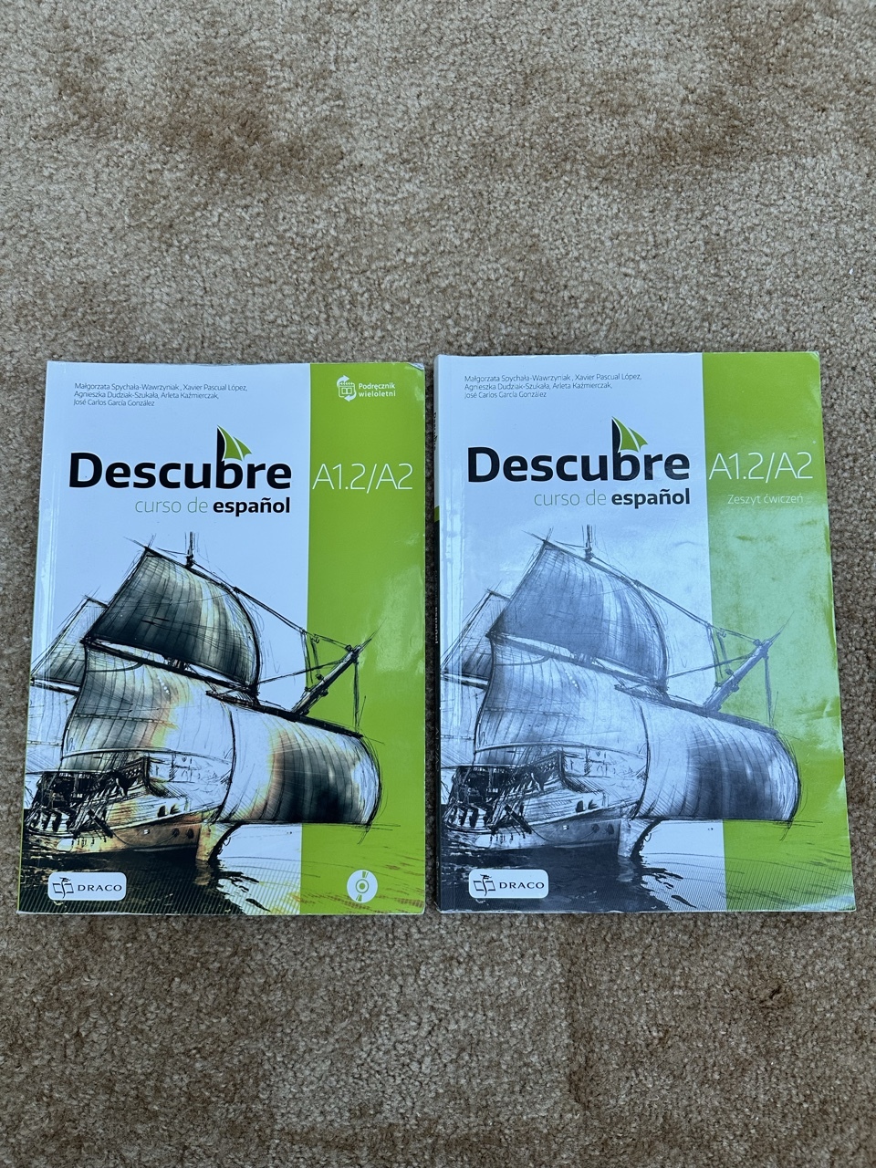 Descubre A1.2/A2 podręcznik i ćwiczenia zestaw do języka hiszpańskiego | Kacpury | Kup teraz na ...