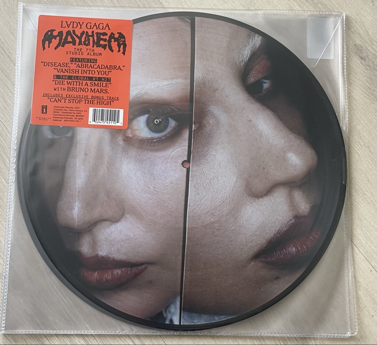 Lady Gaga Mayhem picture disc 2 LP WINYL BRUNO MARS | Wrocław | Kup ...