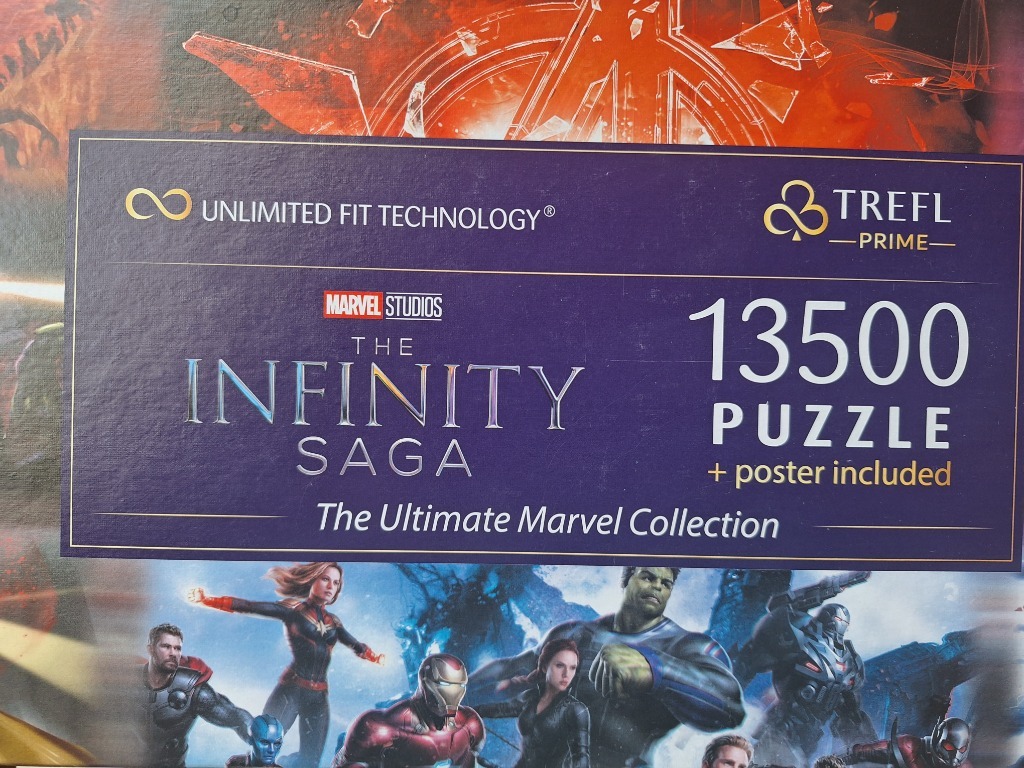 Trefl Puzzle 13500 The Infinity Saga The Ultimate Marvel Collection ...