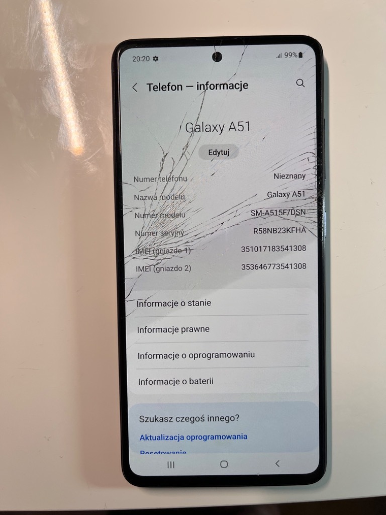 Samsung Galaxy A51 4/128 - płyta główna | Warszawa | Kup teraz na Allegro Lokalnie