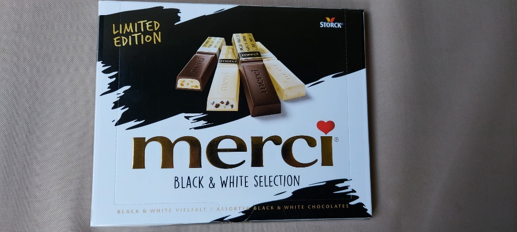 MERCI Black & White 240 g EDYCJA LIMITOWANA | Warszawa | Kup teraz na ...