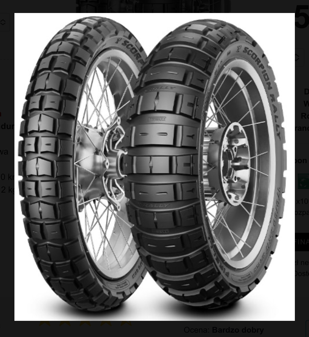 OponY Pirelli Scorpions Rally STR komplet | Karpacz | Kup teraz na ...