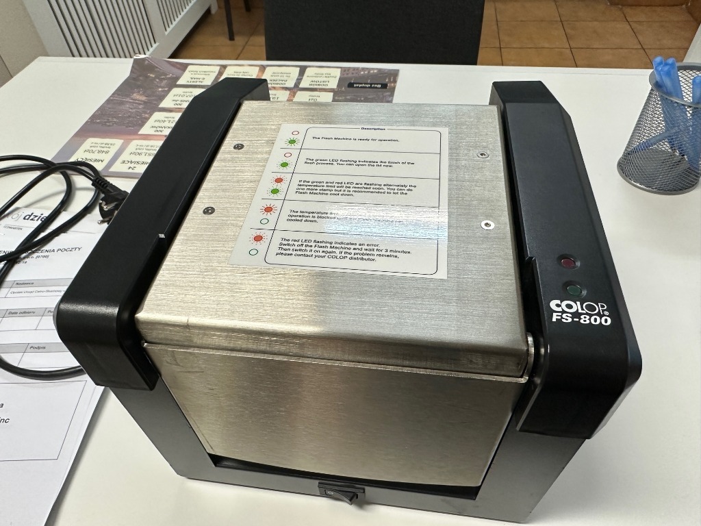 Colop FS-800 - urządzenie do produkcji pieczątek | Warszawa | Kup teraz ...