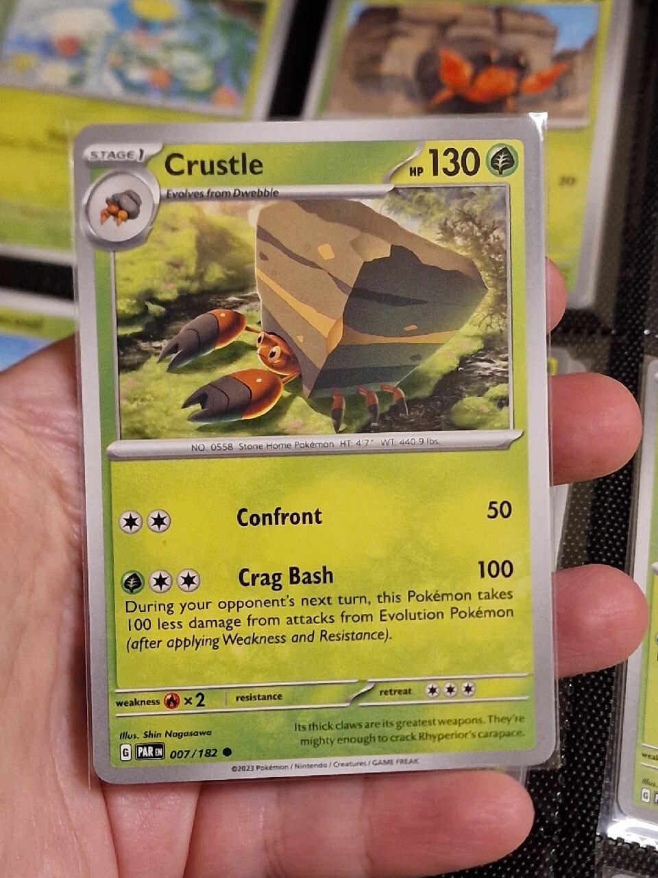 Karta Pokemon Paradox Rift Crustle PAR 007 | Gdańsk | Kup teraz na ...