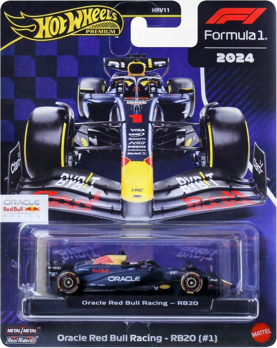 Hot Wheels Premium F1 ORACLE RED BULL RACING RB20 Verstappen | Łódź ...