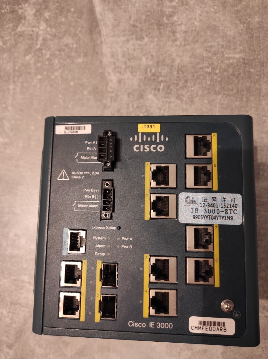 Cisco IE30008TCE IE 3000 8Port | Koronowo | Kup teraz na Allegro Lokalnie