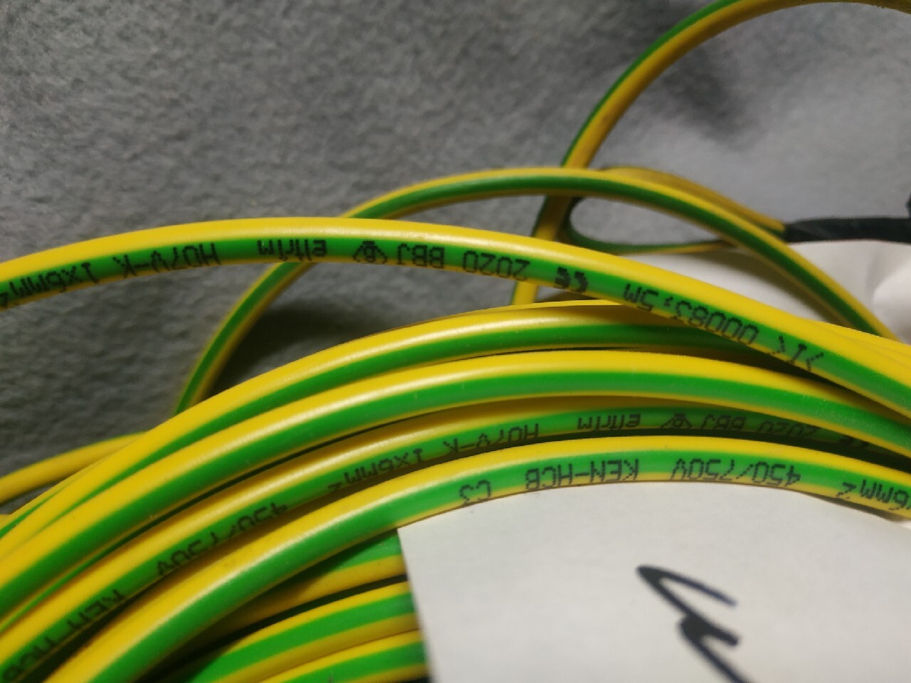 Kabel przewód uziemiający ochronny PE 6mm H07V-K | Sucha Beskidzka ...