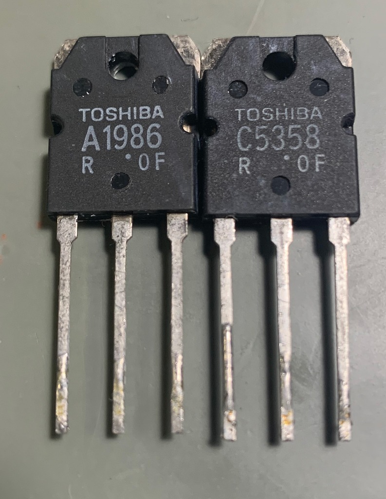 Tranzystory Toshiba A1986 C5358 inalne | Częstochowa | Kup teraz na ...