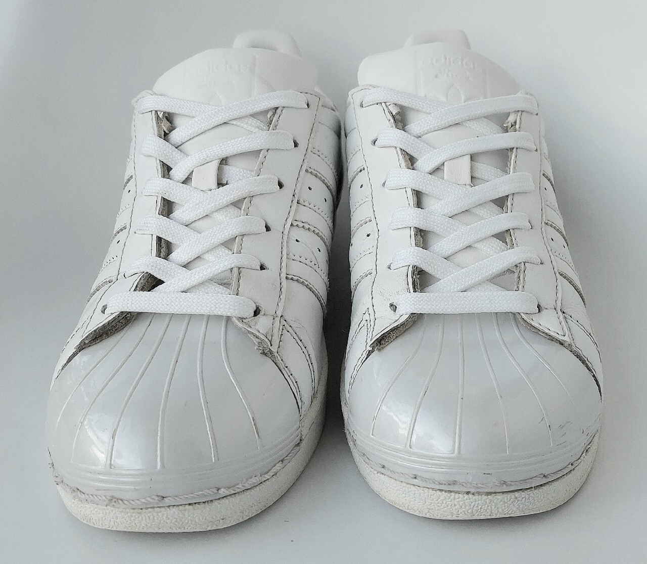 Buty Adidas Superstar Glossy Toe roz.38 skóra | Białystok | Kup teraz ...