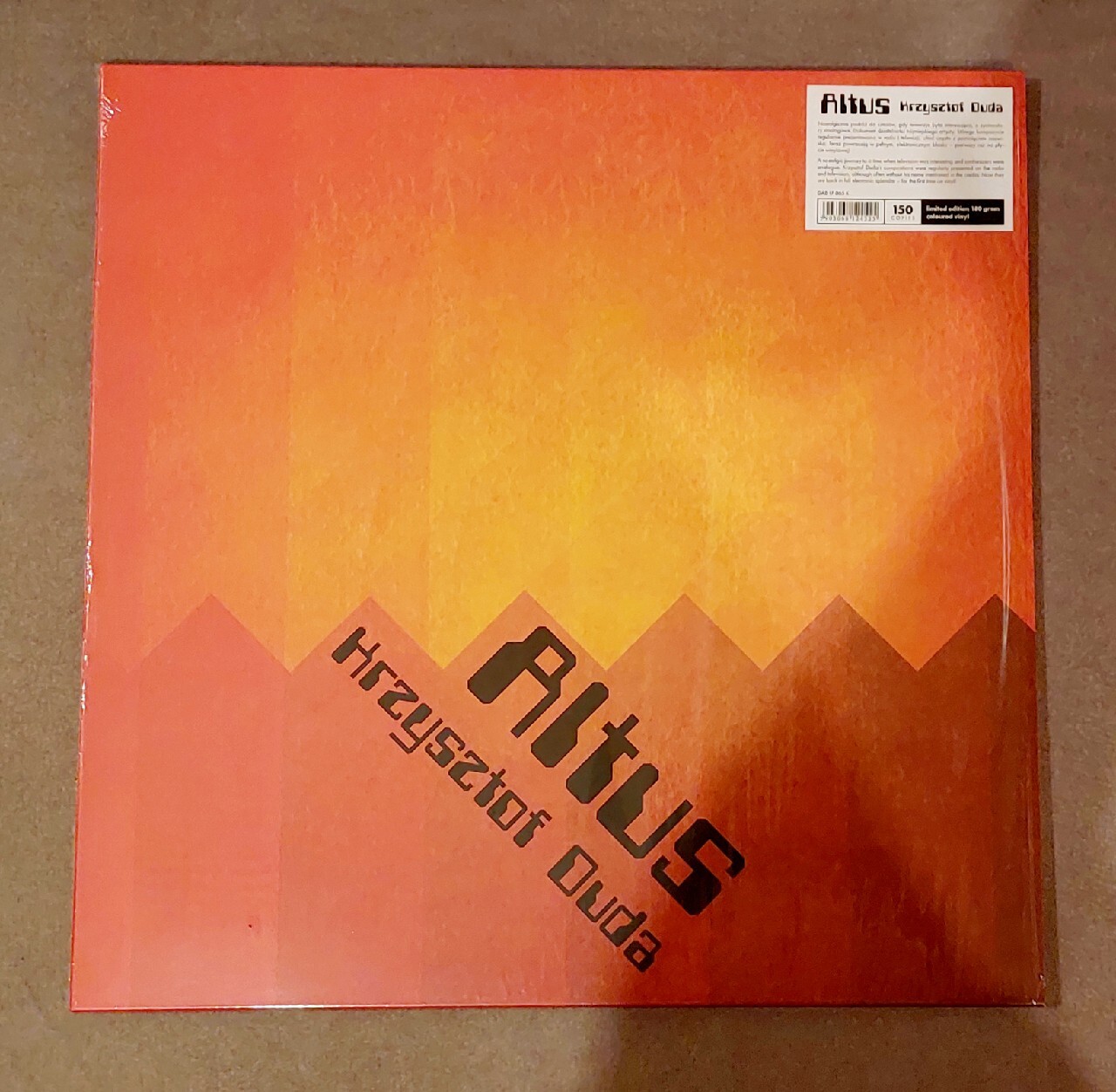 Krzysztof Duda – Altus, LP, color vinyl | Warszawa | Kup teraz na ...