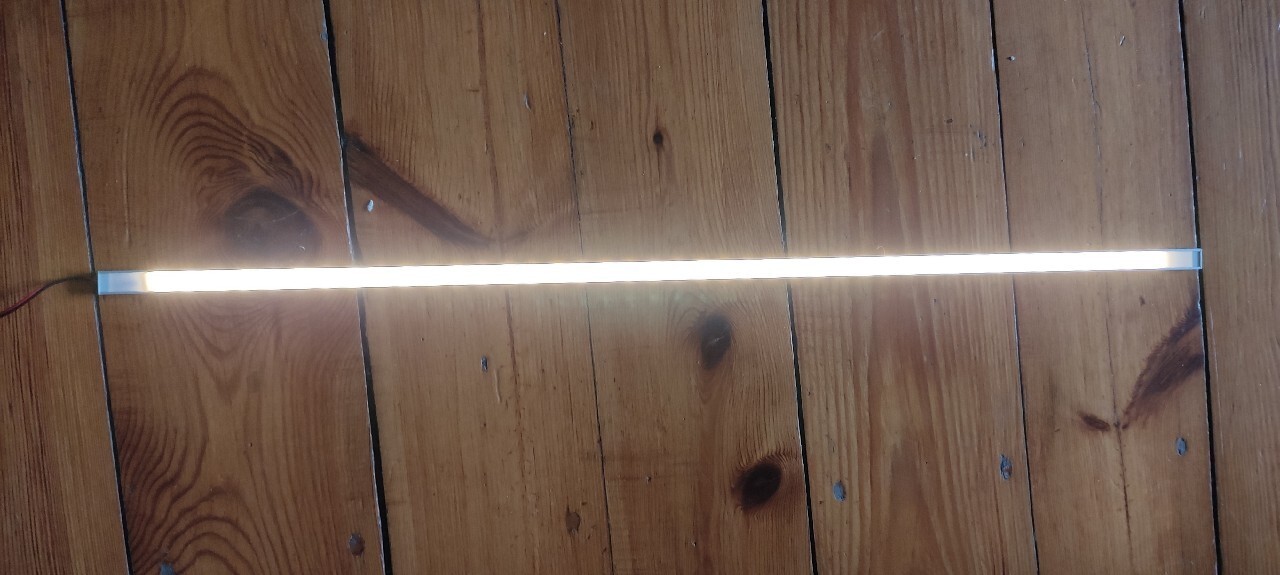 Pasek led w profilu aluminiowym 76 cm | Legnica | Kup teraz na Allegro ...
