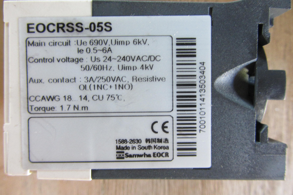 EOCRSS-05S wyłącznik nadmiarowy | Skoroszyce | Kup teraz na Allegro Lokalnie