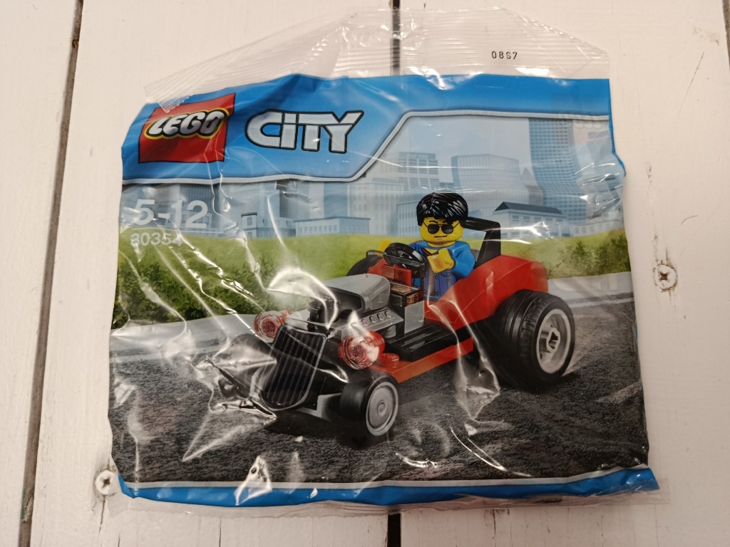 LEGO CITY 30354 polybag Hot Rod | Łódź | Kup teraz na Allegro Lokalnie