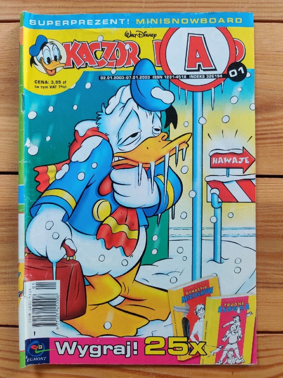 Komiks Kaczor Donald nr 1 2003 r. | Wrocław | Kup teraz na Allegro Lokalnie