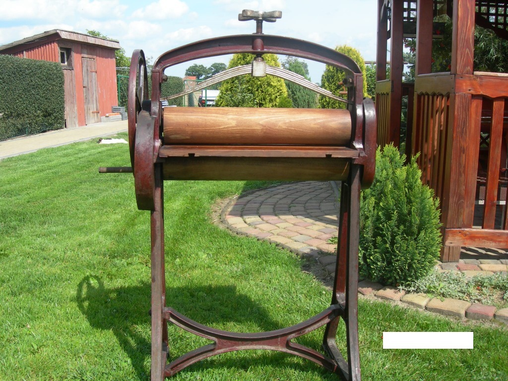 Magiel ręczny zabytkowy | Dzielnica | Ogłoszenie na Allegro Lokalnie