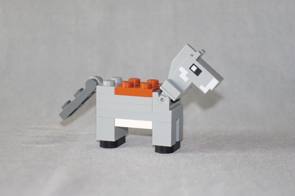 Figurka Lego Osioł Minecraft Donkey minedonkey01 | Bielsko- Biała | Kup ...