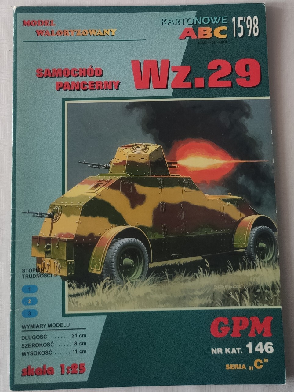 Kartonowe ABC GPM 146 Wz.29 15/98 1998 | Sosnowiec | Kup teraz na ...