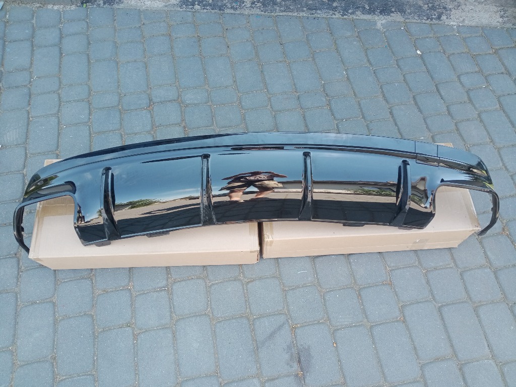 Mercedes W117 CLA AMG DYFUZOR ZDERZAKA CZARNY A1178850501 | Opalanka ...