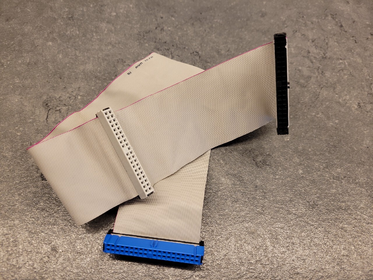 Taśma IDE ATA PATA jak nowa 40 PIN HDD DVD kabel | Nowa Sól | Kup teraz ...