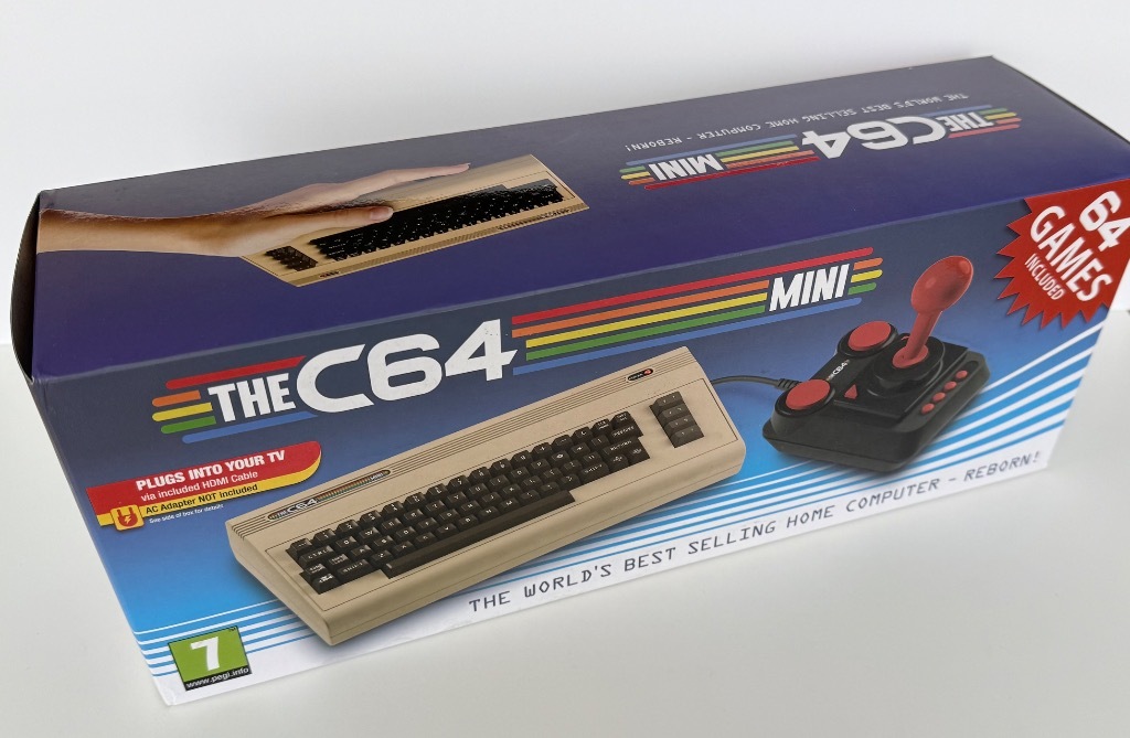 Konsola The C64 mini Replika mini Commodore C64 + 64 gry | Warszawa ...