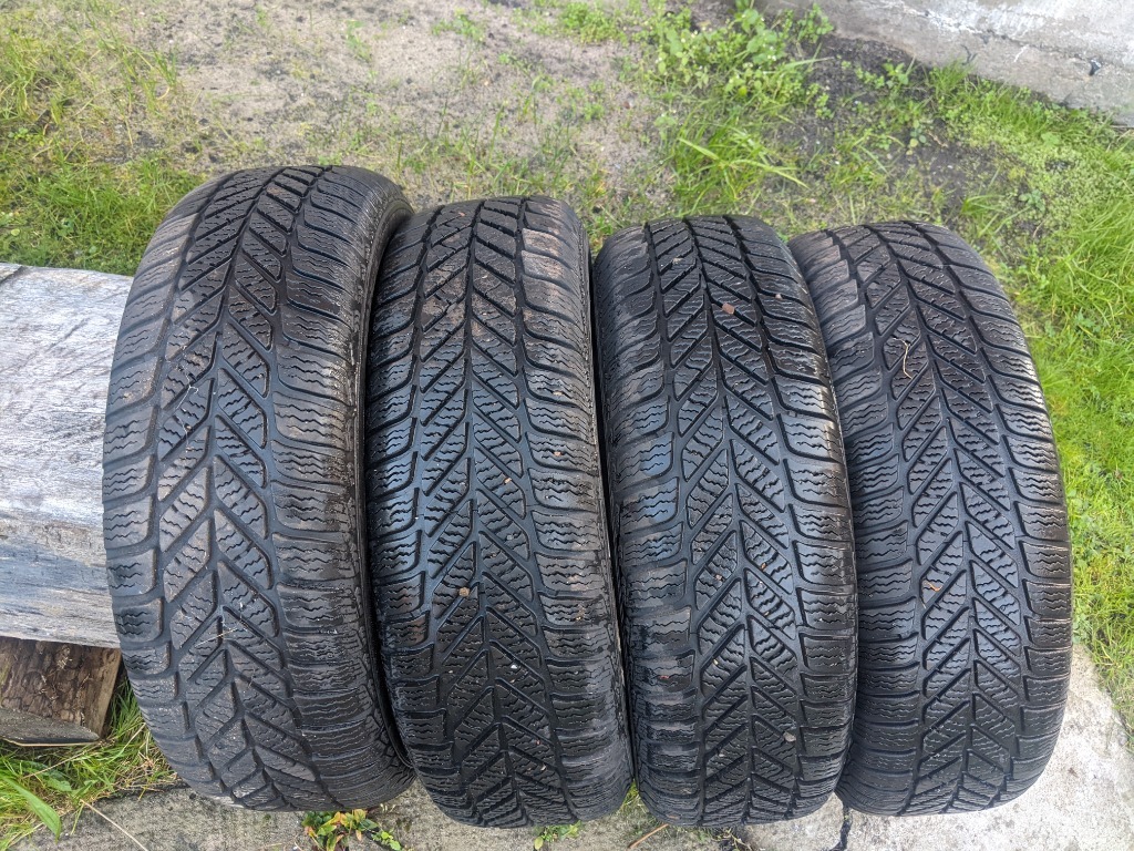 Komplet opon zimowych Dębica 195 65 r 15 91T | Łazy | Ogłoszenie na Allegro Lokalnie