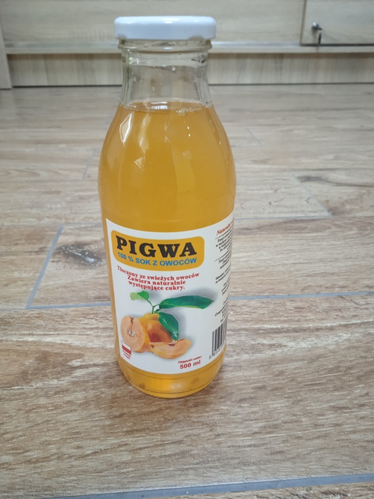 100% Naturalny Sok z Pigwy tłoczony na zimno 500ml | Jerka | Kup teraz ...