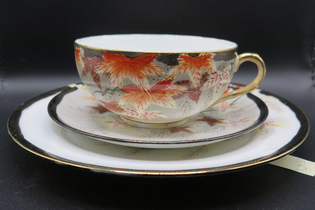 Antyk japońska filiżanka ręczlowana tokusei Trio | Warszawa | Kup teraz ...