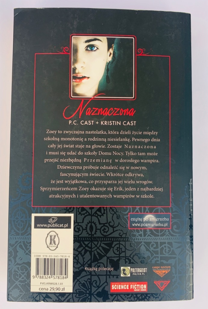 Naznaczona * P.C. Cast + Kristin Cast | Warszawa | Kup teraz na Allegro ...