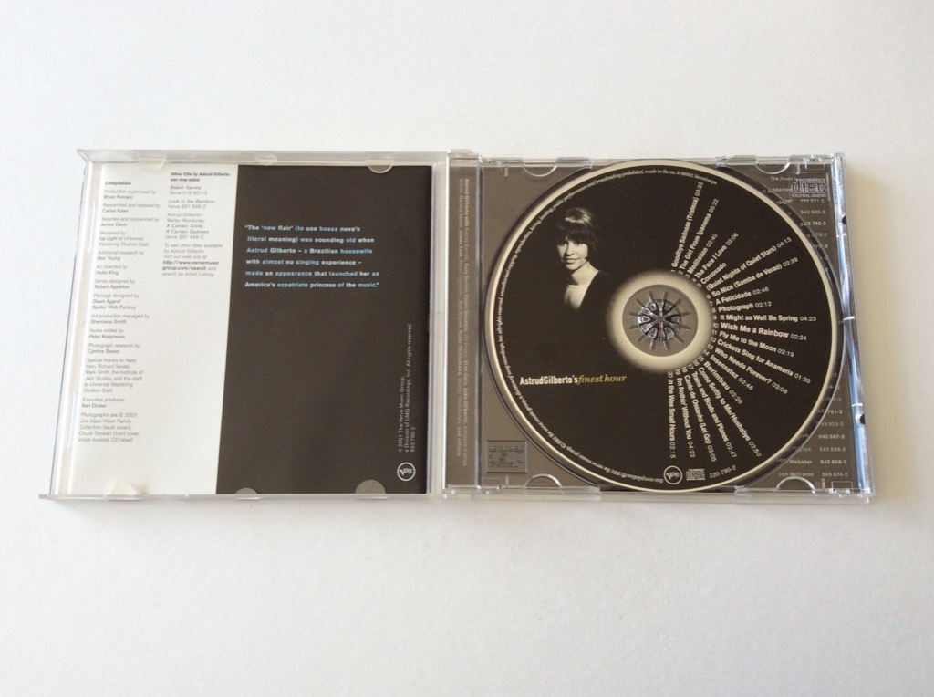 Astrud Gilberto Finest Hour CD 2001 Verve | Czaple | Kup teraz na Allegro Lokalnie