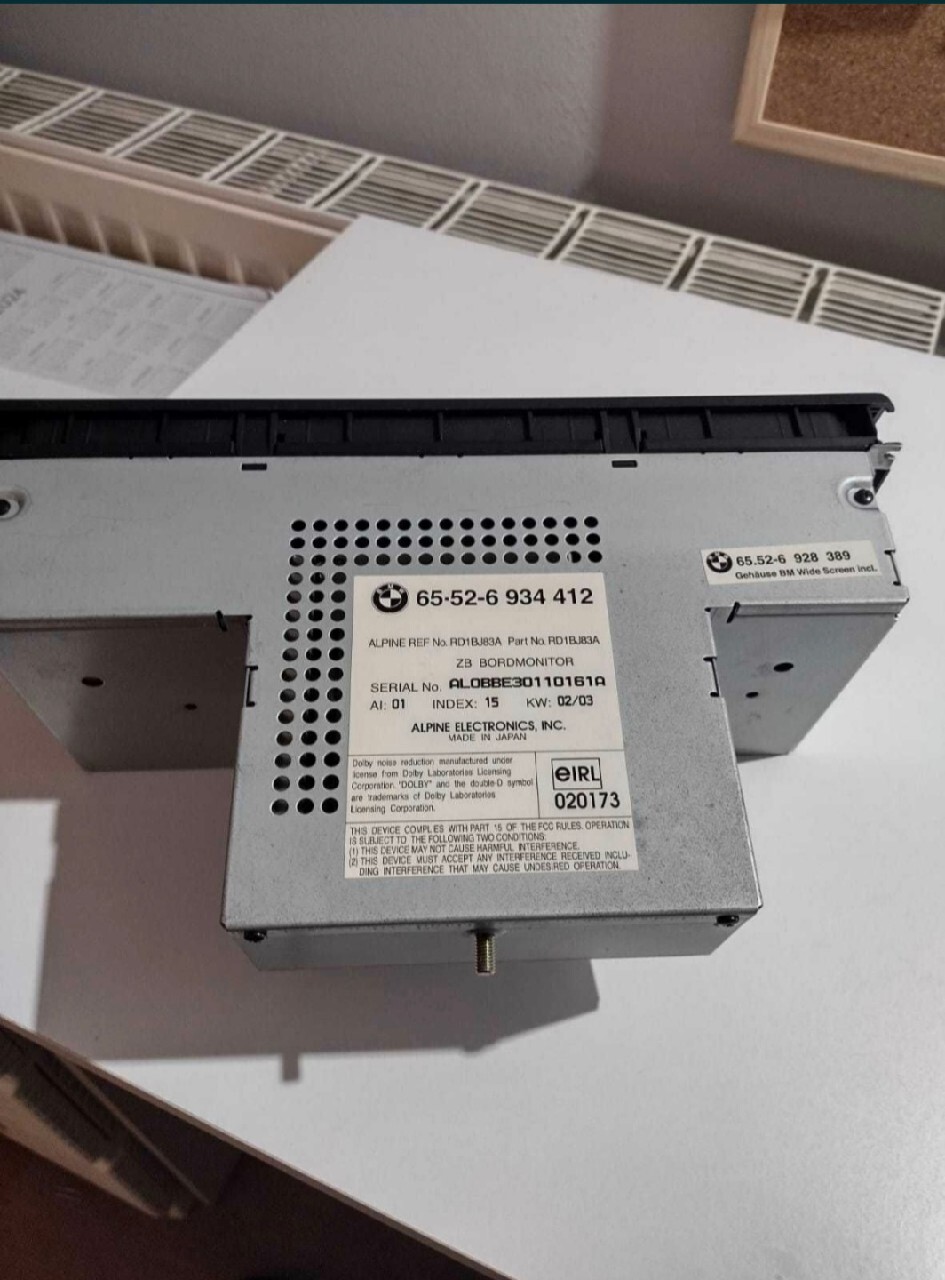 BMW E39 - Oryginalne Radio/Nawigacja | Leśnica | Kup teraz na Allegro ...