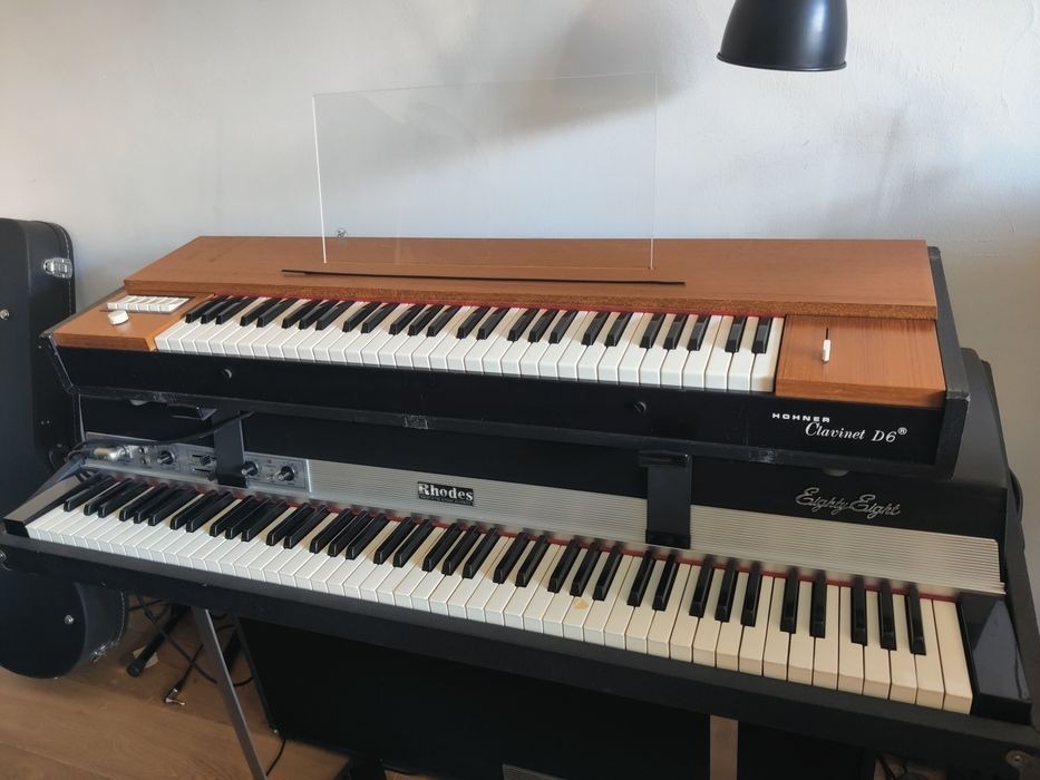 Hohner Clavinet D6 planino elektryczne jak Wurlitzer Rhodes Pianet ...