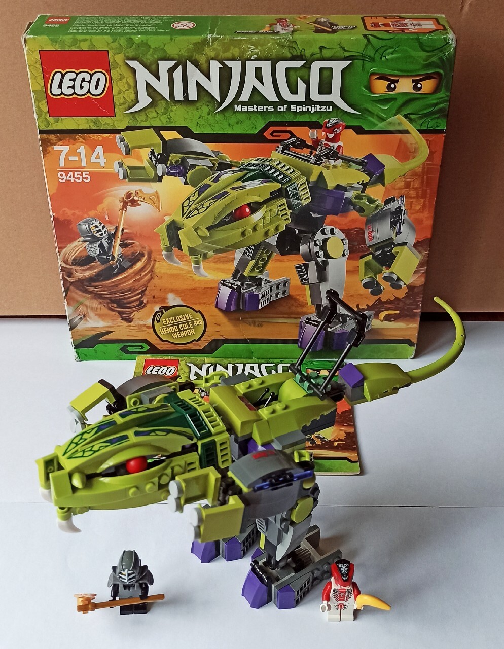 Lego Ninjago 9455 - Fangpyre Mech - stan bdb pudło | Czechowice ...
