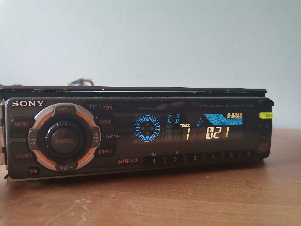 Radio samochodowe Sony cdx-4000r. | Złoty Stok | Kup teraz na Allegro ...